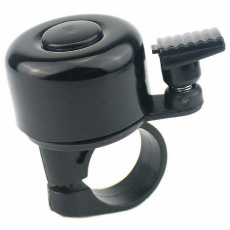 Mini Alloy Bicycle Handlebar Bell Ping Ring Push Bike Bell (black ...
