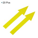 Uxcell Directional Arrow Sticker Self Adhesive Floor Decal Wall Sign ...