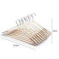 Slim Clothes Hangers, 10 Pack, Durable Plastic, Space Saving - Walmart.com