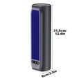 No Drill Wall Mounted Tower Fan, Quiet Small Air Cooler, Space Saving ...
