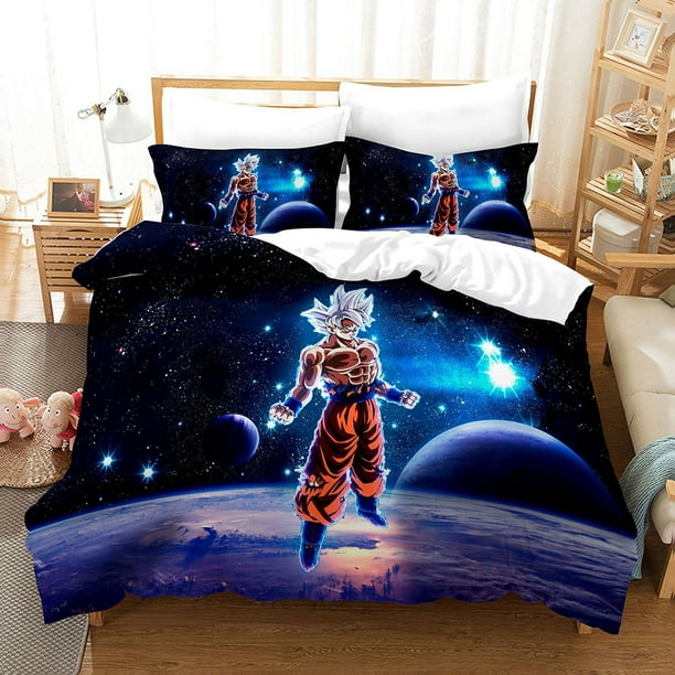 Cool Dragon Ball Z Bedding Bed Set Twin Full Queen King Size Goku