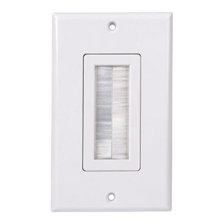 Monster 140675-00 1 Gang Home Theater Wall Plate White | Walmart Canada