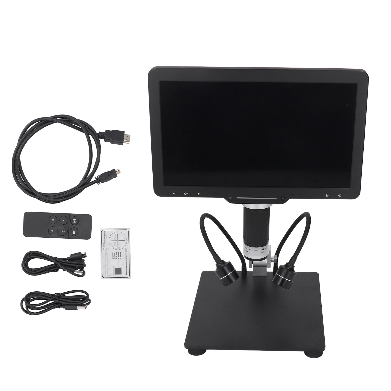 Digital Electron Microscope 1600X 1080P 24MP 10.1 Inch IPS LCD ...