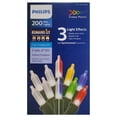 Philips Dual Colored 200 LED Mini Lights - Warm White & Multicolor ...