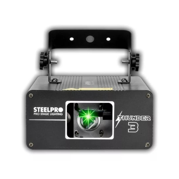 Láser STEELPRO Thunder-3 Rgb 7 Colores 450 Mw Steelpro THUNDER-3 ...