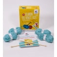 CraftLab Knitting Kit for Beginners, Includes Yarn, Needles ...