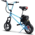 MotoTec 49cc Gas Mini Bike V2 Blue - Walmart.com