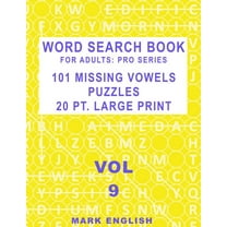 Easy Vision Fit Mind Word Search: Word Search Book For Seniors: Pro ...