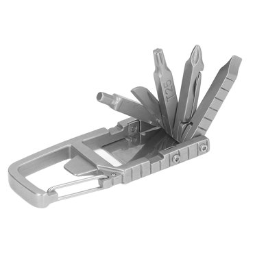 Stainless Steel Keychain Multitool 12 in 1 Folding Multi Function Tool ...