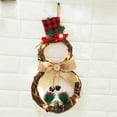 VOTRUDI Christmas Door Wreath,New Christmas Items Home Decoration LED ...