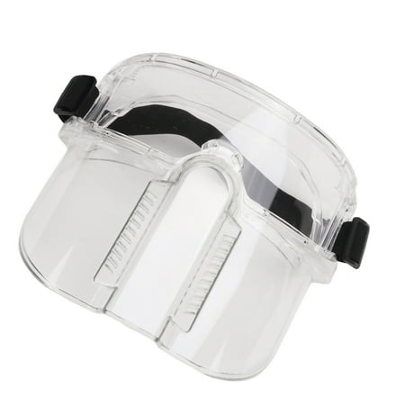Face Shield, PC Anti Impact Extended Visor Detachable Full Face ...