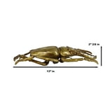 Ebros Large Gold Leaf Resin Giant Stag Wall Sculpture Or Table Decor ...