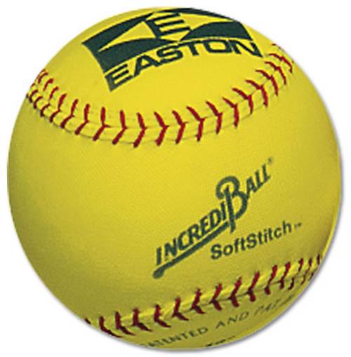 11 in. Soft Stitch IncrediBall in Yellow - Set of 12 (12 in.) - Walmart.com