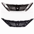 LABLT Front Bumper Upper Grille Assembly 623109HS1A Fit for Nissan ...