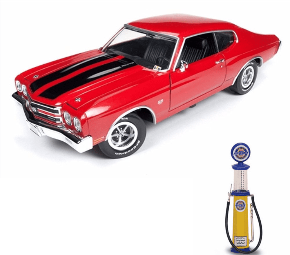 Chevy Diecast Car & Gas Pump Package - Jack Reacher 1970 Chevy Chevelle ...