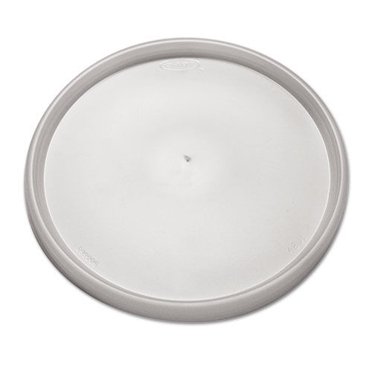 Dart 20JL Vented Plastic Lids for Hot/Cold Foam Cups - Translucent ...