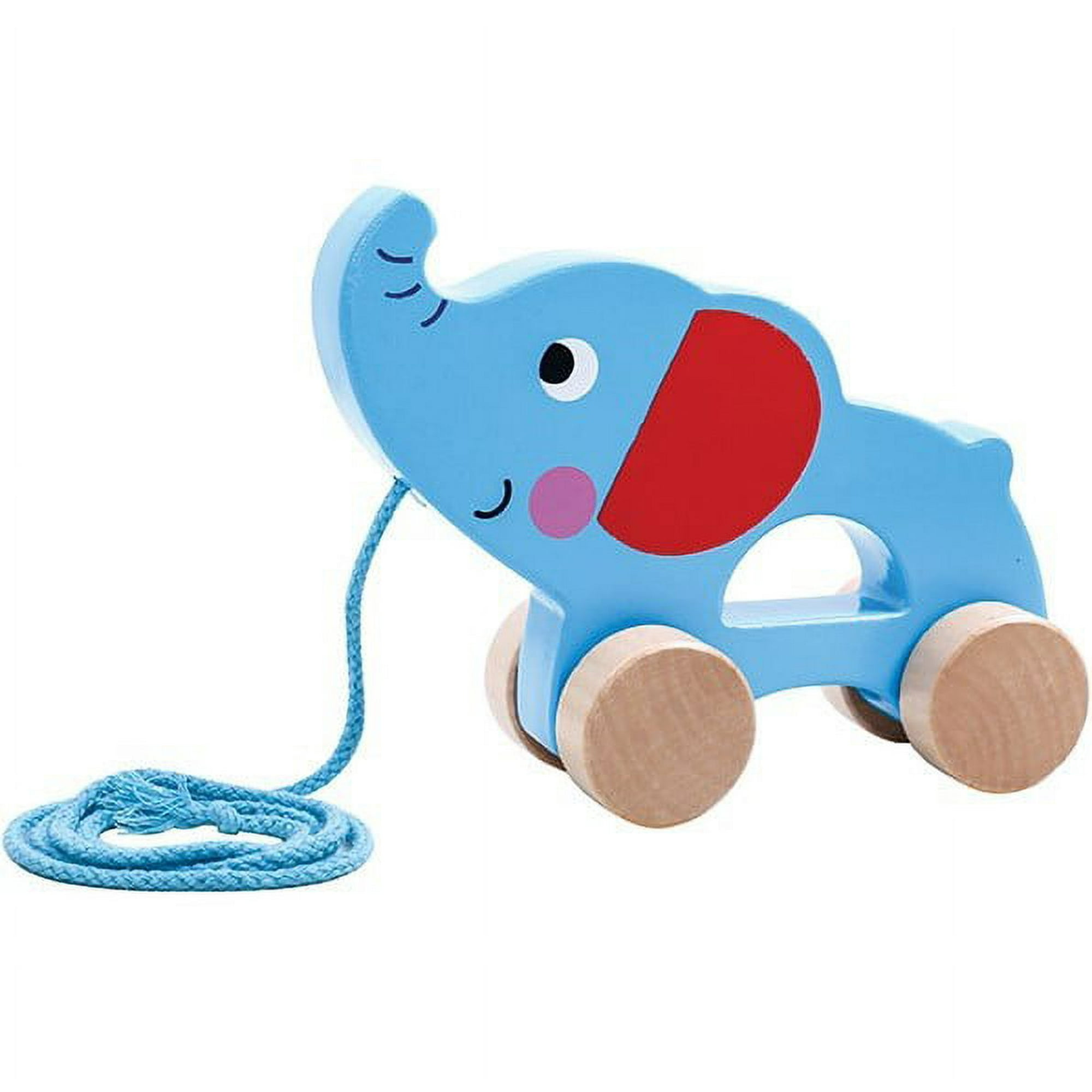 Click here for Tookyland Wooden Pull Along Animal - Pull Toy For... prices