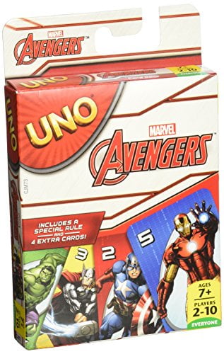 Marvel Avengers UNO Card Game - Walmart.com