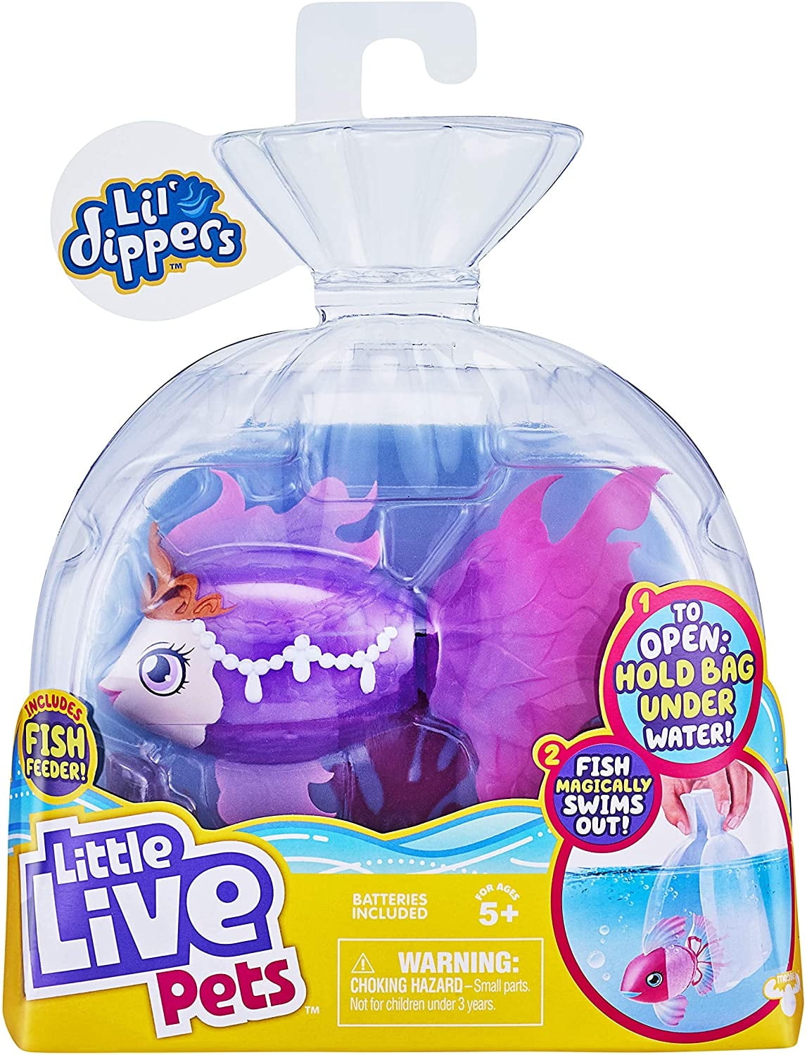 Little Live Pets Lil' Dippers Fish - Unboxing activado por a Little ...