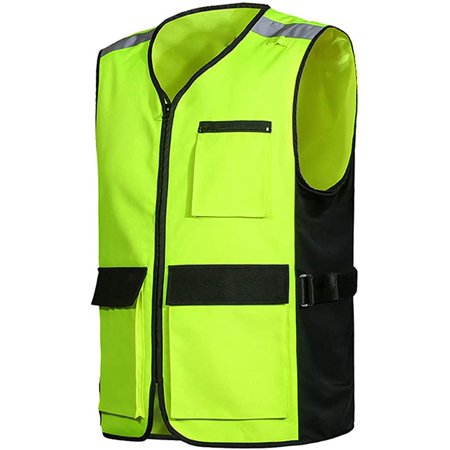 Motorcycle Jacket Reflective Vest High Visibility Night Shining Warning ...