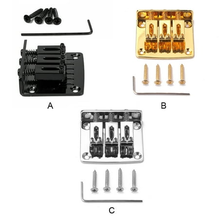 Electric Guitar Bridge System with Spanner Kit Replacement Part 3 ...
