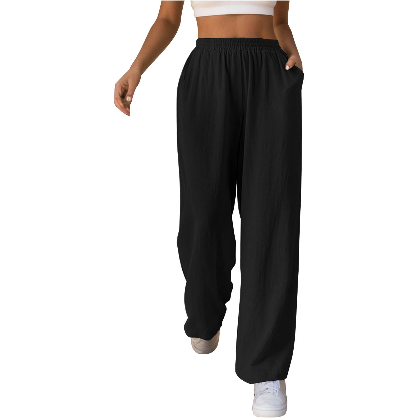 Click here for Luogenli Female Casual Pants Womens Casual High Wa... prices