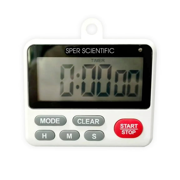 Taylor Digital Timer with Light, Sound, and Vibration White - Walmart.com