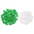 BESTYASH 100Pcs Green Rabbit Ear Tags with Dropresistant Design for ...