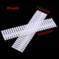 48Pcs Drawer Dividers, Adjustable DIY Grid Divider White Storage ...