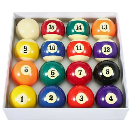 FlyFlise 57.2mm Adult Billiard Ball Pool Ball Set Full Size American ...