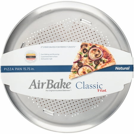 T-fal AirBake 15.75" Classic Natural Pizza Pan - Walmart.com - Walmart.com