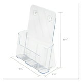 Deflecto DocuHolder, Clear, Countertop/Wall Mount, 9 1/4w x 3 3/4d x 10 3/4 - Walmart.com