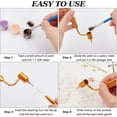 Aluminum Alloy Slanting Fine Line Paint Pen Artists Student Sketch ...