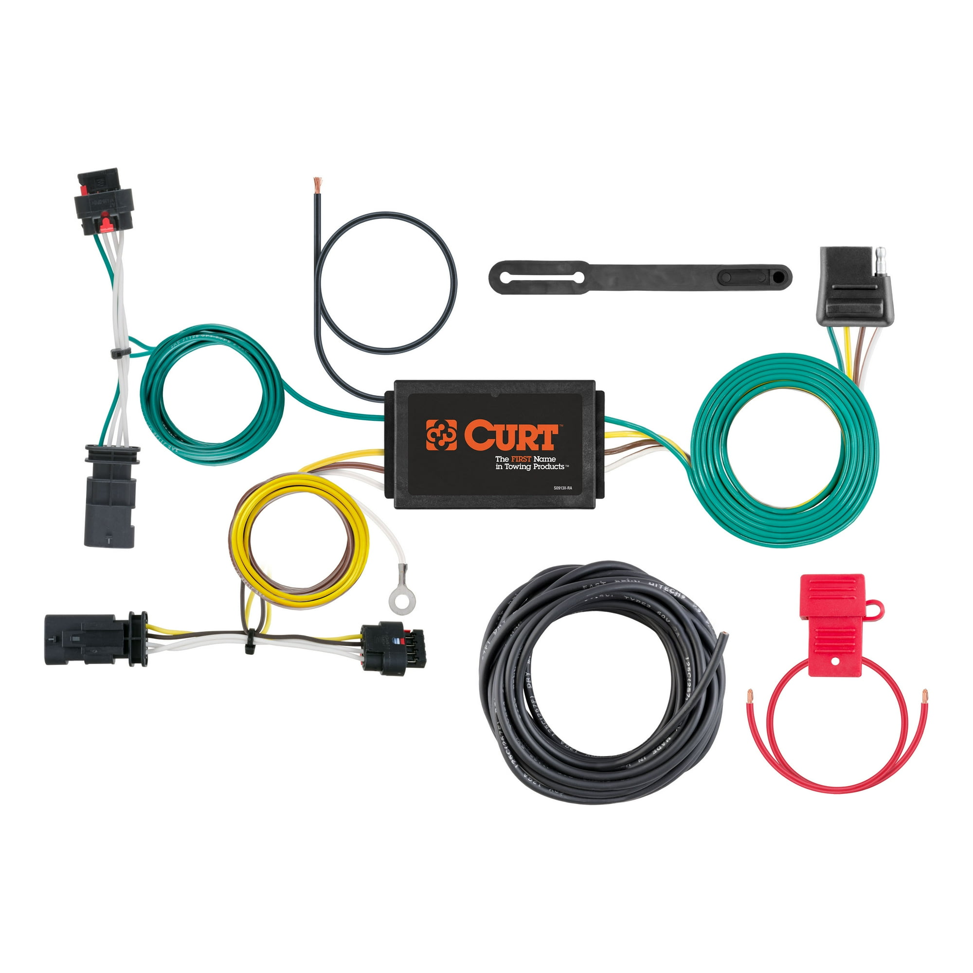 Click here for Curt Custom Wiring Harness (4-Way Flat Output) prices
