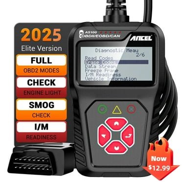 Hyper Tough HT300 Scan Tool, 1996 & Newer OBD2 Vehicles, Free Fix ...