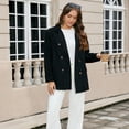 Aellinatey Fashion Suit Jackets Women Casual Blazers Long Sleeve Coat ...