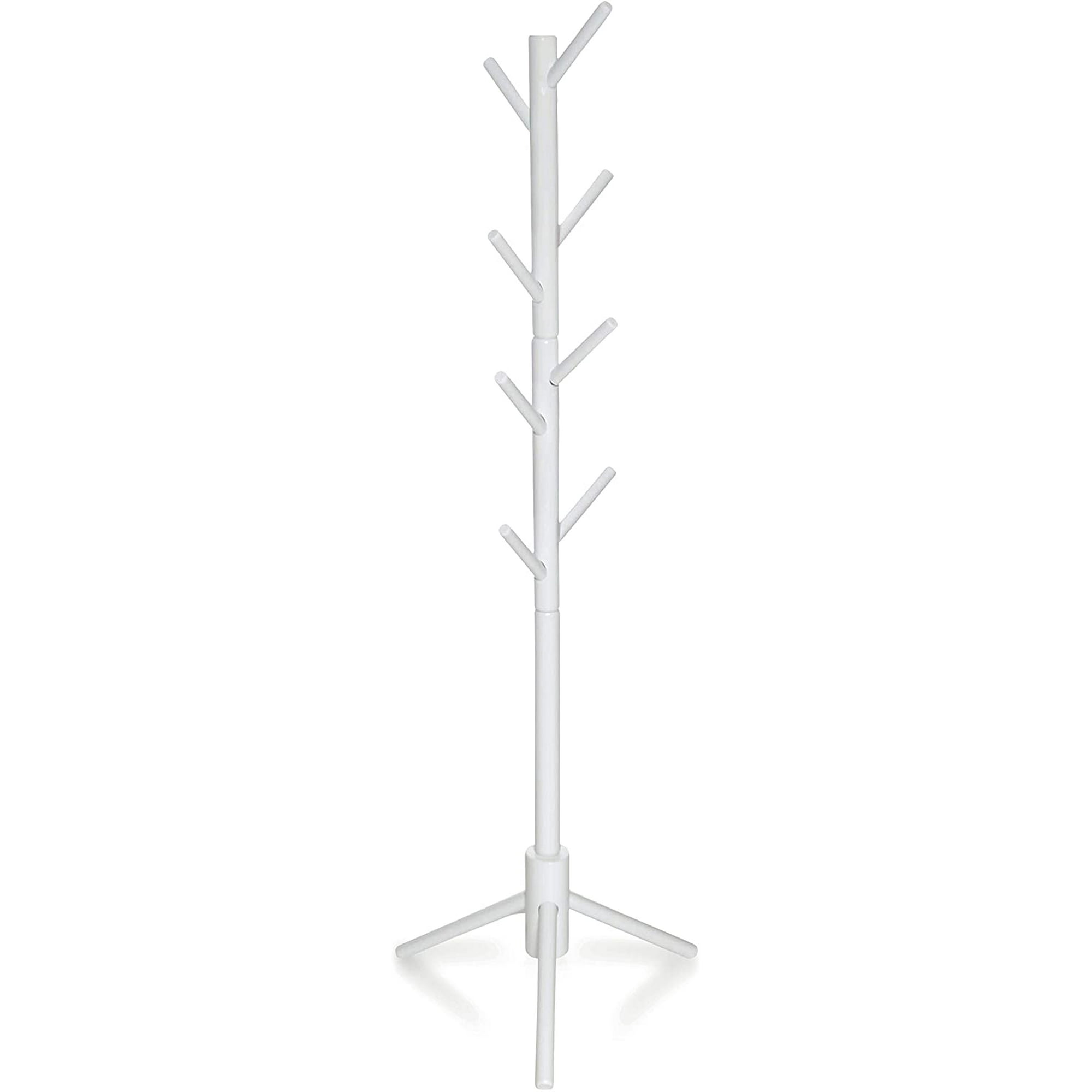 Click here for Iguohao Kids Coat Tree Rack Hanger Wooden White Ra... prices