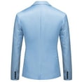 Adviicd Mens Casual Suit Jacket Slim Fit One Button Notched Lapel