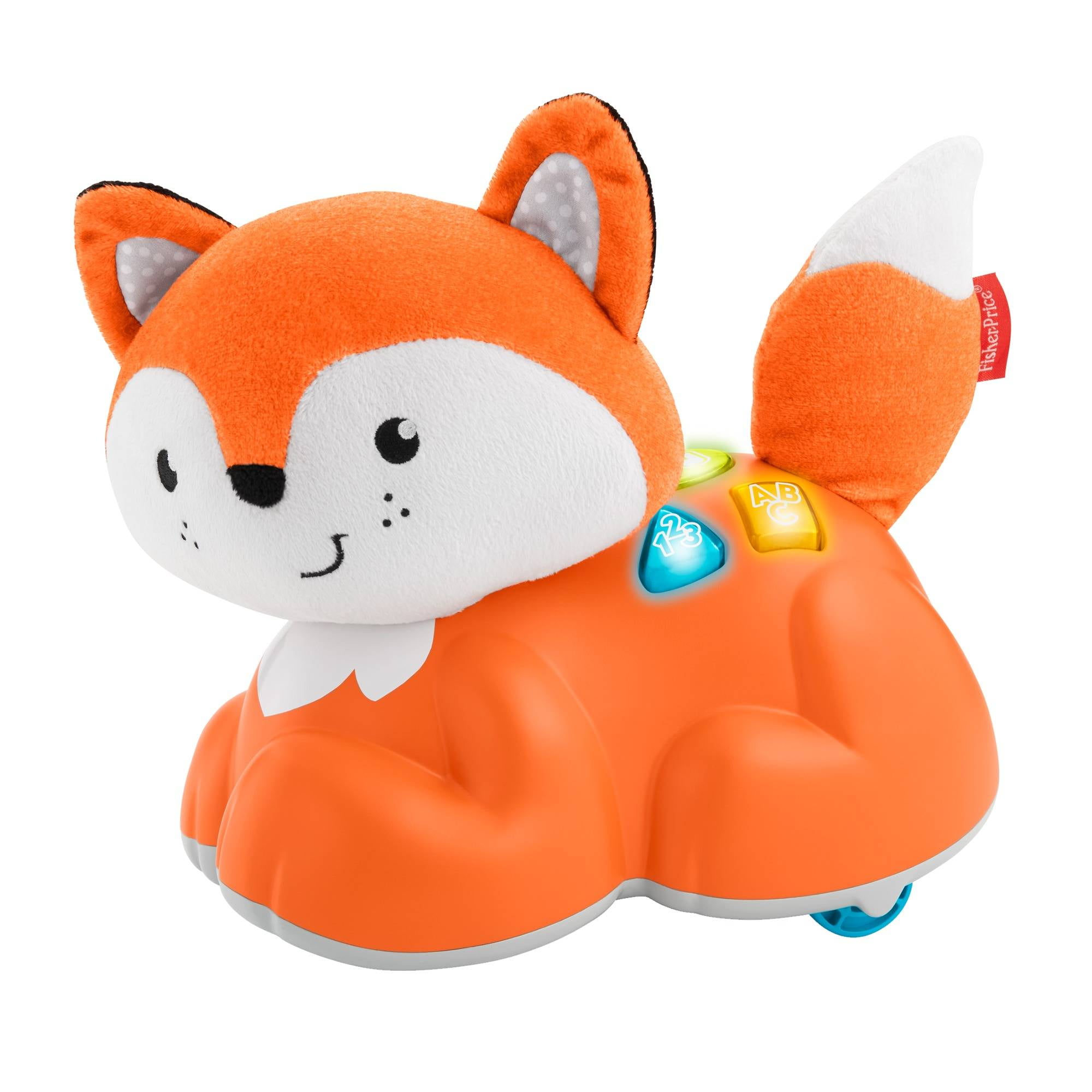 Fisher-Price Crawl After Learning Fox, Interactive Crawling Baby Toy