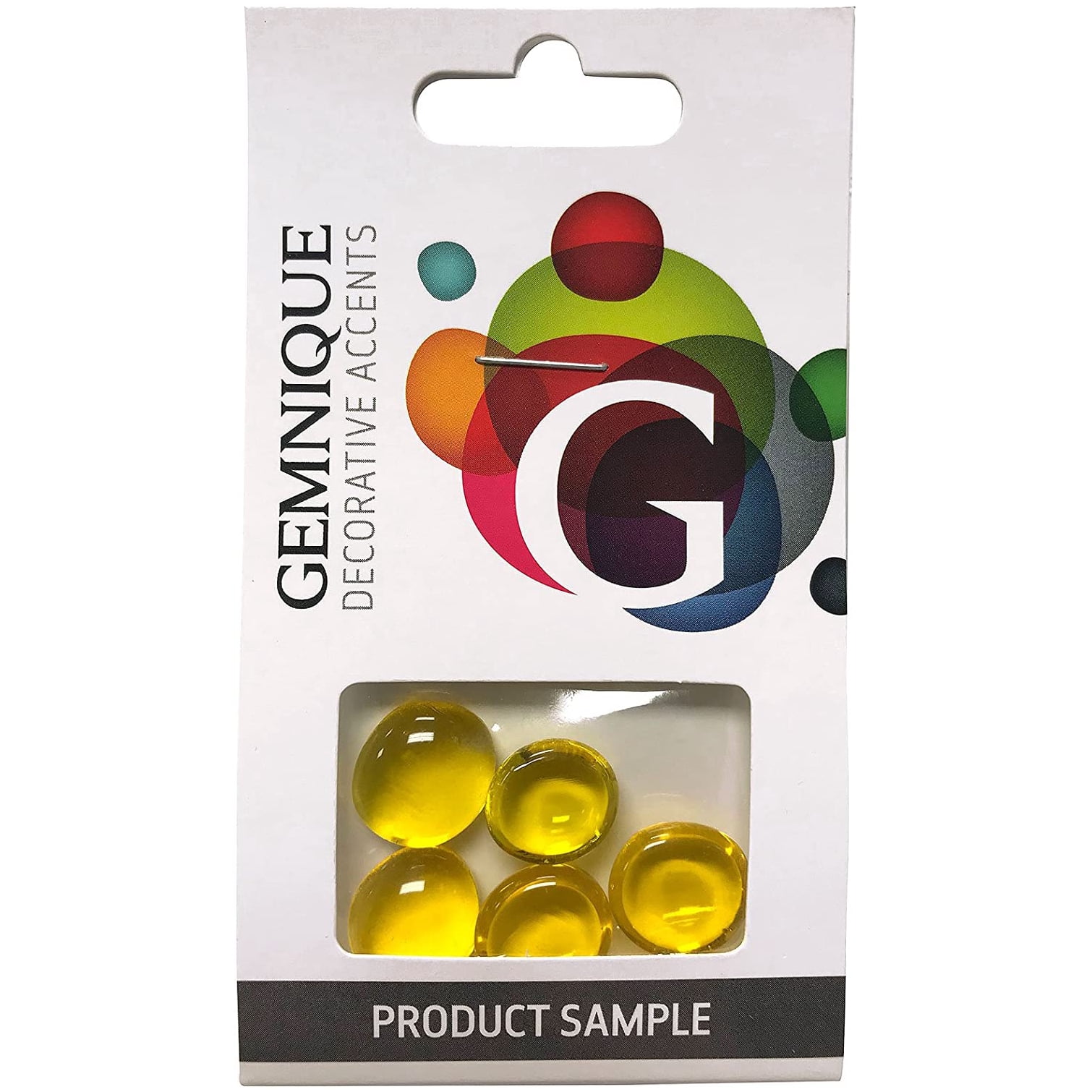 Mini Glass Gems - Yellow (Sample) - Walmart.com