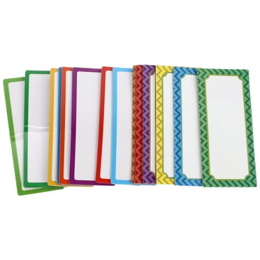 200Pcs Self-Adhesive Name Tags Labels, Perforated Roll for School ...