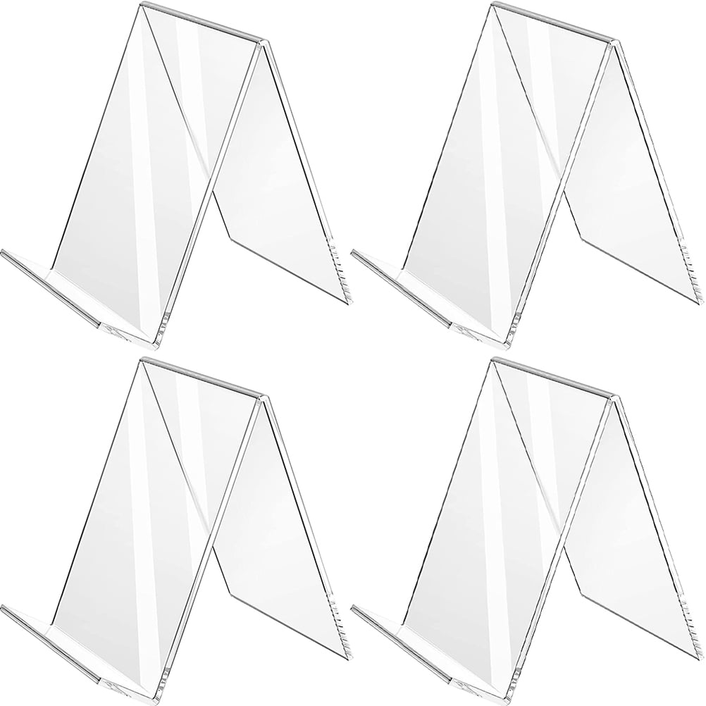 Click here for Pinxor 4pcs Acrylic Display Stand L-Shape Slanted... prices