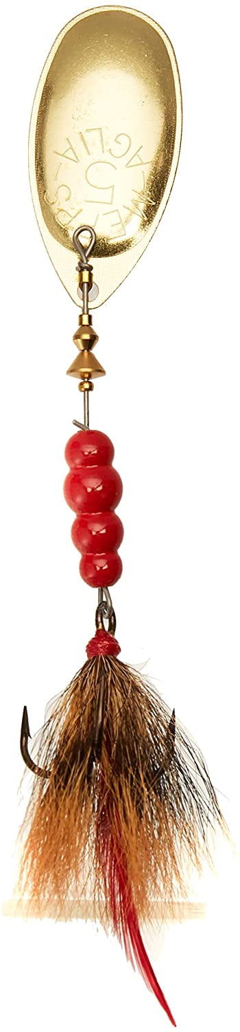 Mepps Dressed Treble 1/2 Ounce Size 5, Gold Brown - B5ST G-BR - Walmart.com