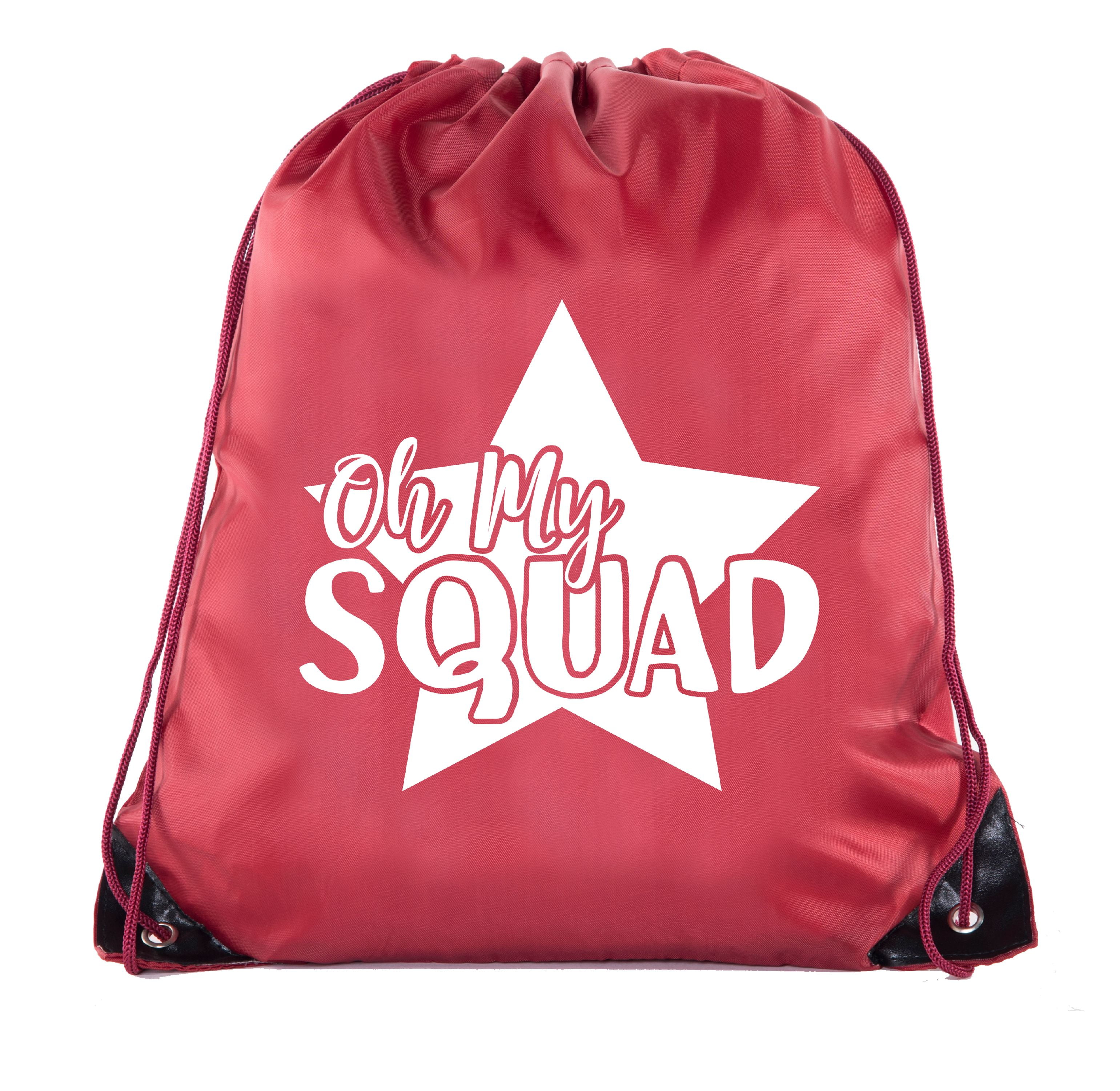 Cheer Bags, Pom Pom and Cheerleader drawstring Backpacks, Cheerleader ...