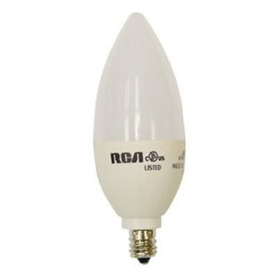 RLB10-25 - BULB LED B10 E12 WARM WHITE 4.5W DIMMABLE 120V BLUNT TIP ...