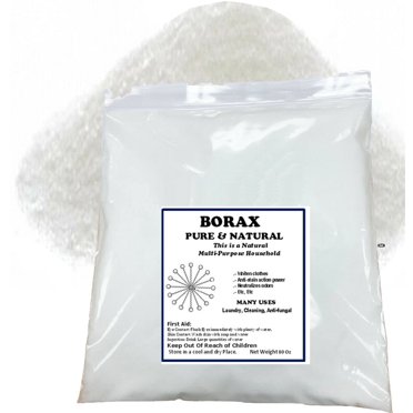 20 Mule Team Borax 65 Ounce Detergent Booster & Multi-Purpose Household ...
