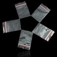 opvise 100Pcs Mini Reclosable Zip Clear Portable Storage Bags Pouch for ...