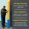 Eagle Bollard Covers for 4 Inch Poles - 56" Tall, Durable Smooth HDPE ...