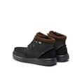 Hey Dude Bradley 40189-001 Boot Men 11 Black Leather Ankle Moc Toe ...