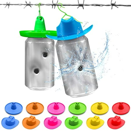 GoSports Outdoors Blast Hat Shooting Target Hangers 12 Pack - Turn 12oz ...